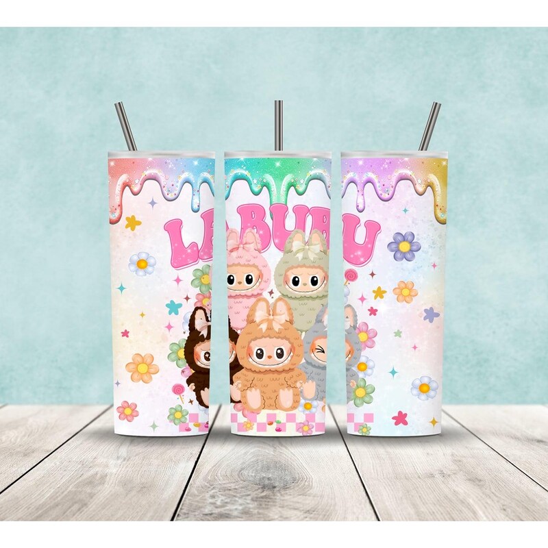 Labubu Water Bottles - Etsy
