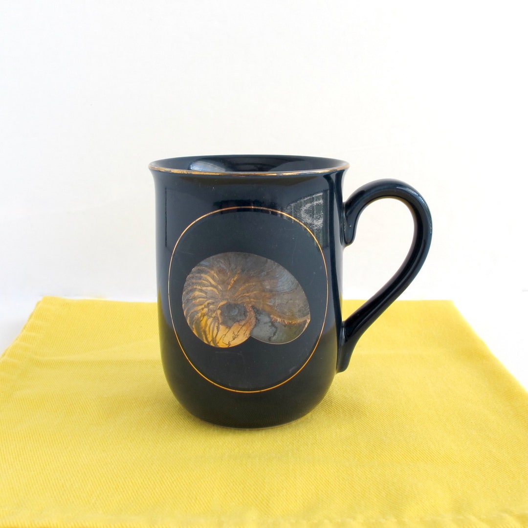 Nautilus Shell Mug, Vintage Coffee Cup - Etsy