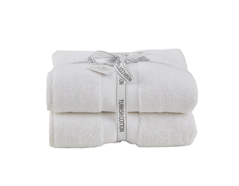 Diamond 100% Turkish Cotton Bath Towel Set | Super Soft Highly ...