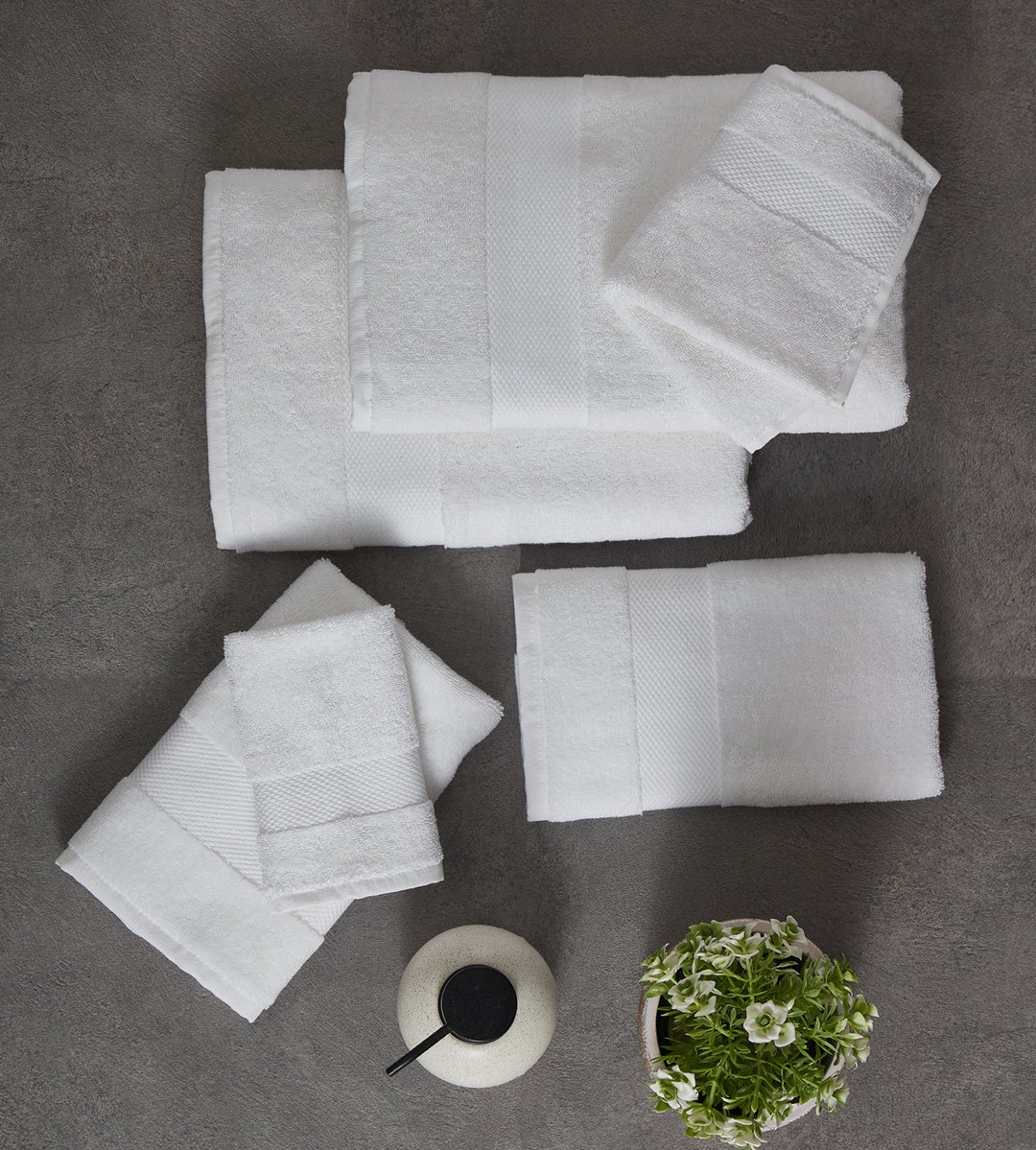 Turkish Cotton Bath Towel Set: Diamond Super Soft Absorbent Towels - Etsy
