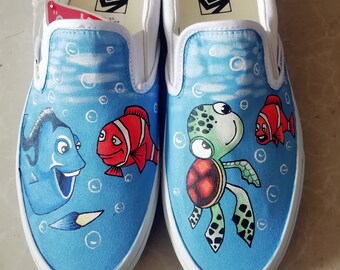 Finding Nemo Shoes - Etsy