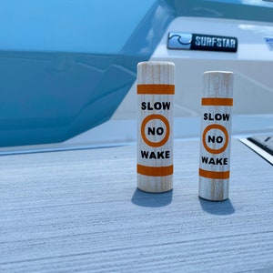 Mini “slow / No Wake” Buoy / Lake Life Decor / Lake Tier Tray - Etsy