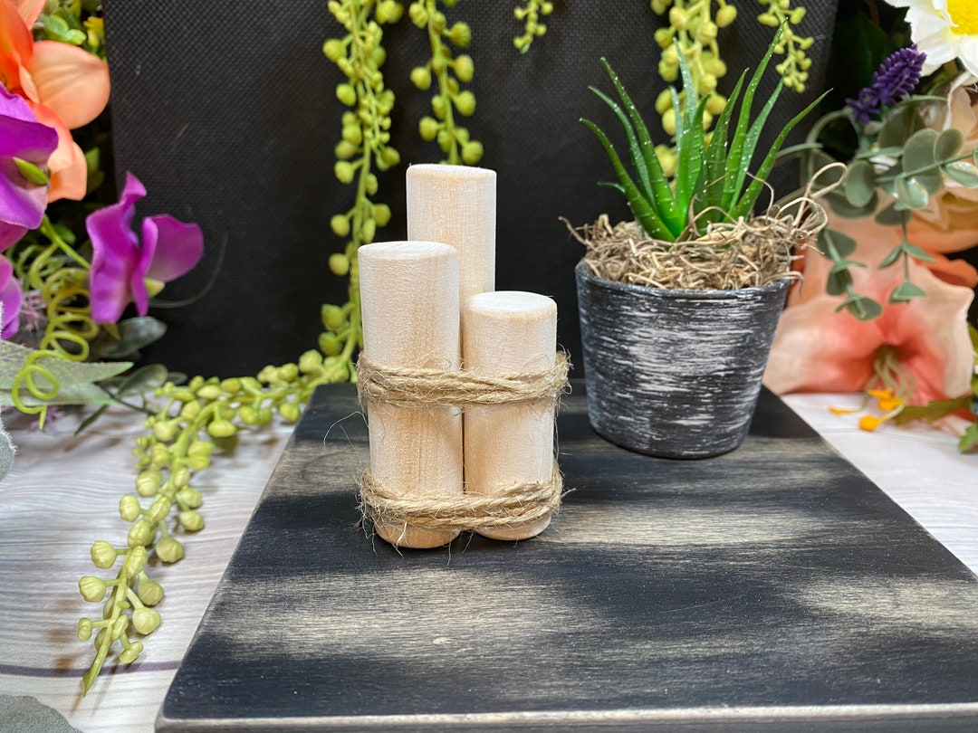 Nautical Pylon / Dock Piling / Wooden Lake Decor / Nautical Tier Tray ...