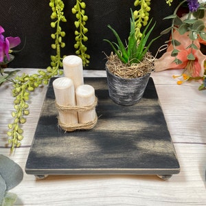 Nautical Pylon / Dock Piling / Wooden Lake Decor / Nautical Tier Tray ...