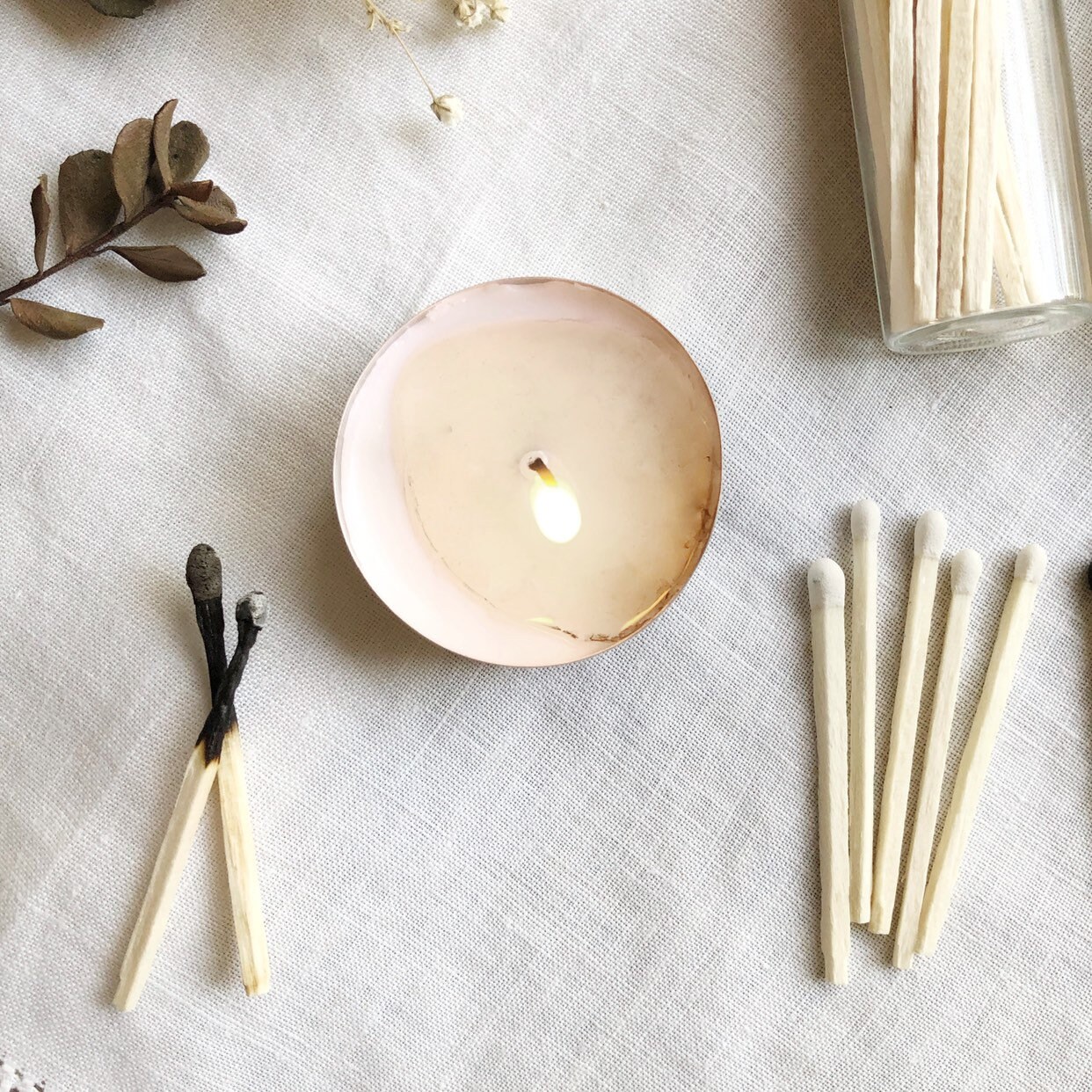 Black Matches in Glass Vial Smudging Halloween Novelty | Etsy