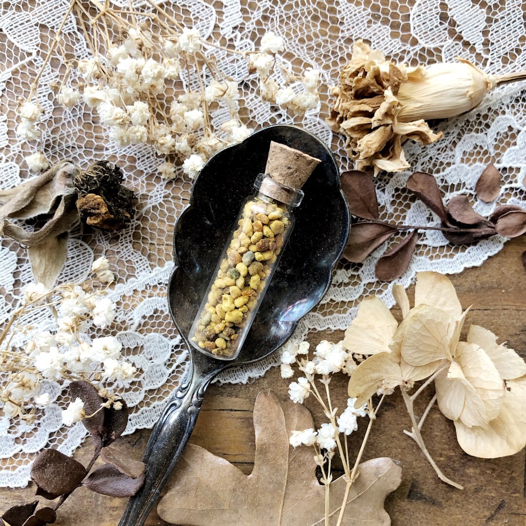 Tiny Bee Pollen Vial No. 02 Honey Bee Pollen Natural - Etsy