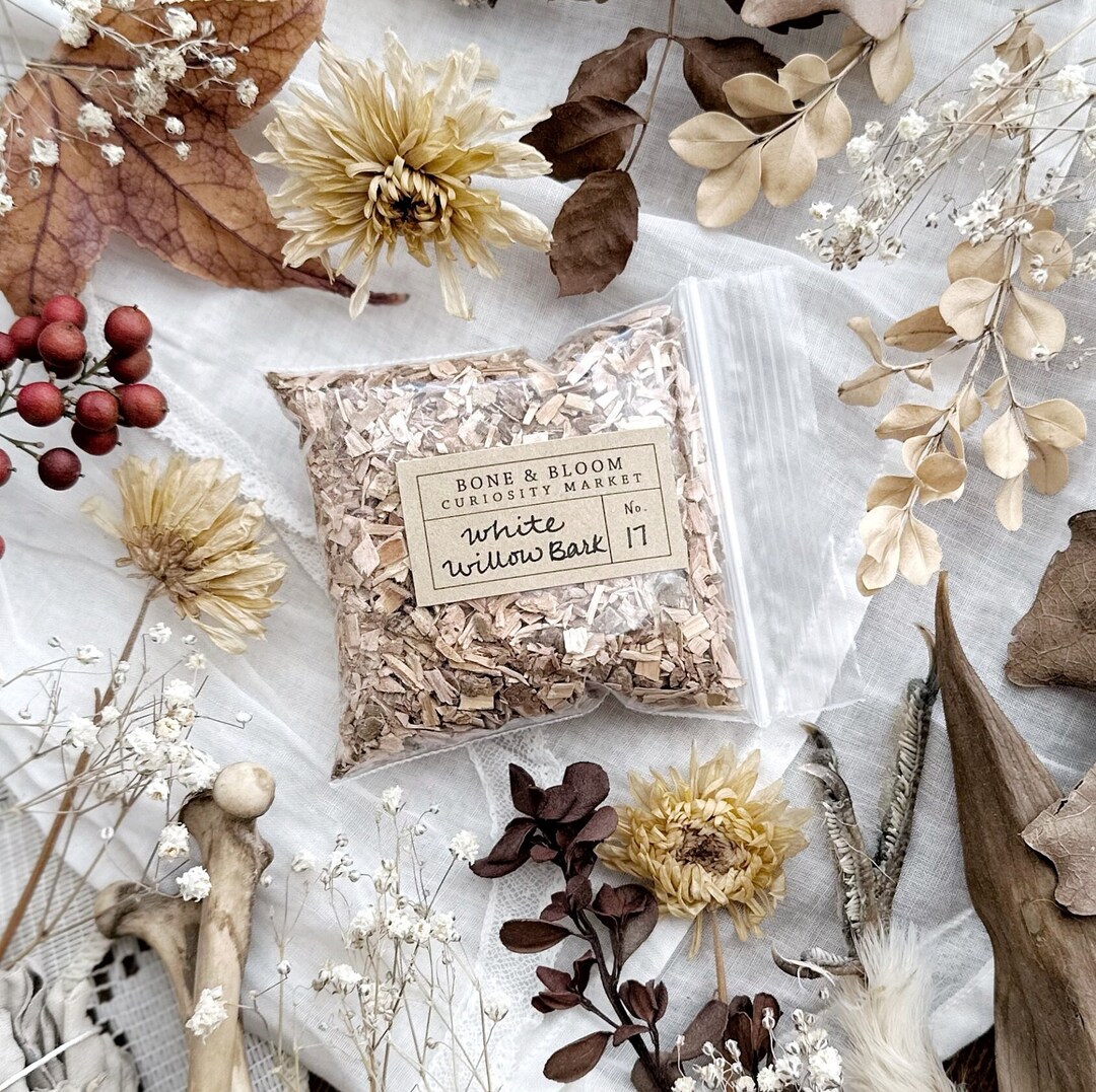 Dried White Willow Bark No. 17, Dried Herbs, Dried Botanicals, Bulk ...