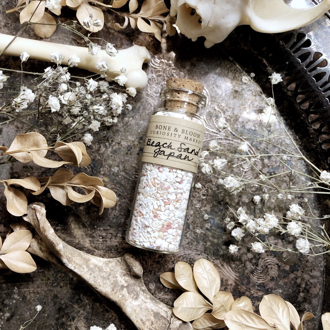Natural Beach Sand in Glass Vial, Sand From Okinawa Japan, Ocean, Beach ...