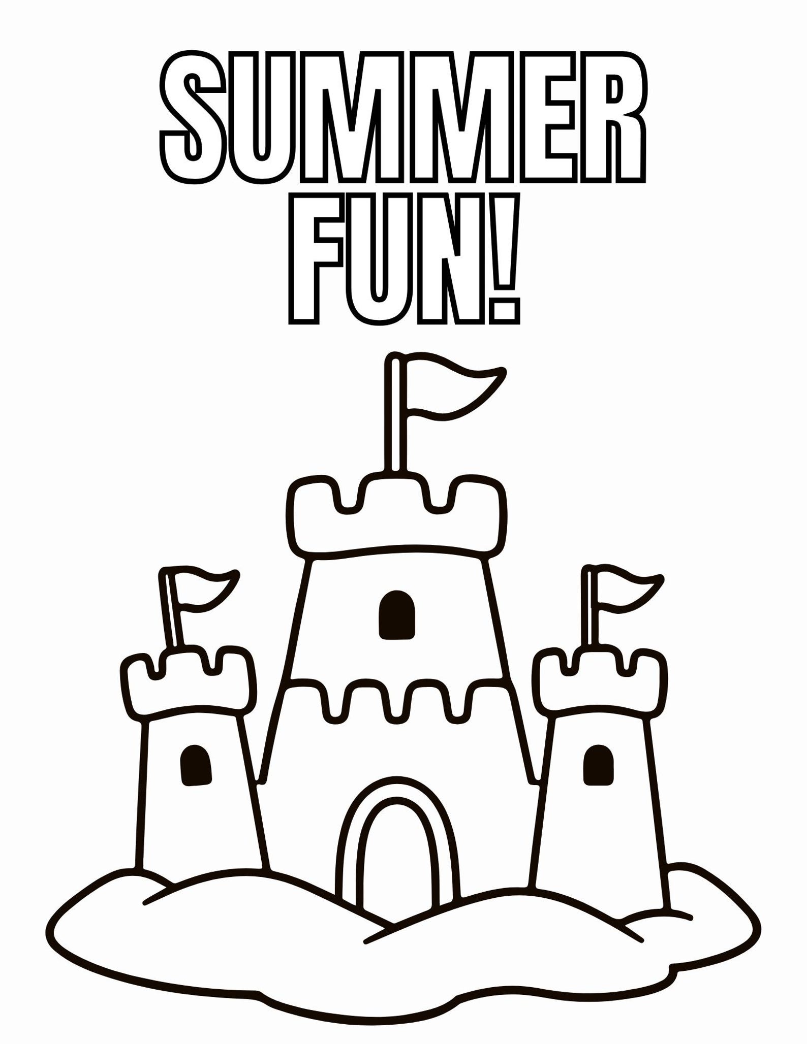 Summer Coloring Pages - Etsy Canada