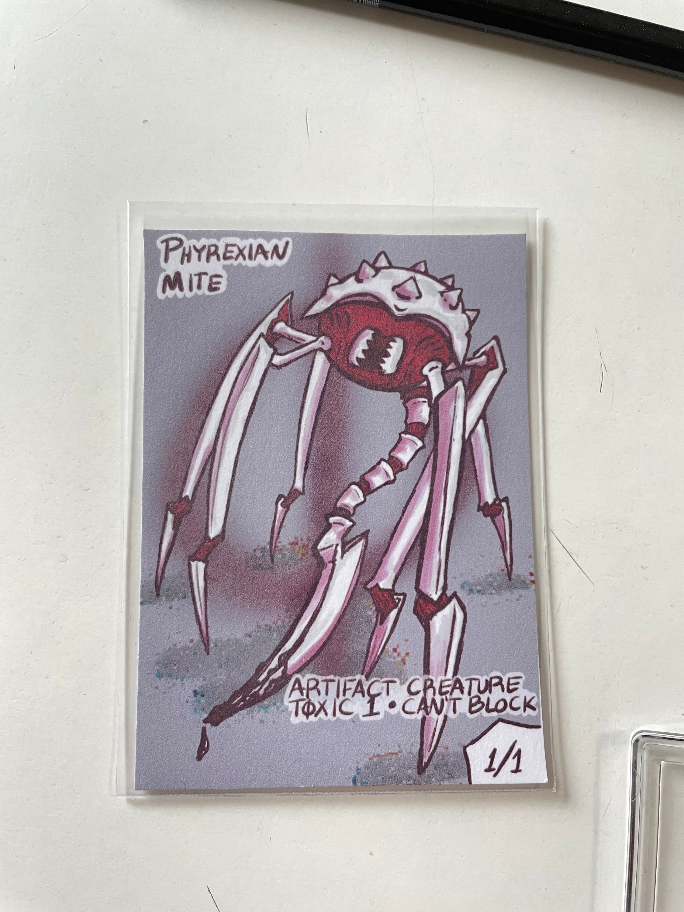 5 Phyrexian Mite Tokens - Etsy
