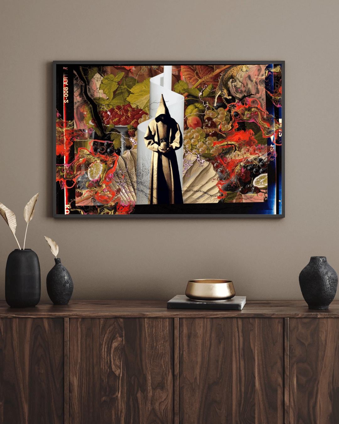 Surreal Ritual Abundance Collage Art Print Instant Download - Etsy