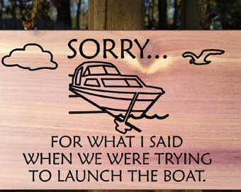 Boat sign | Etsy