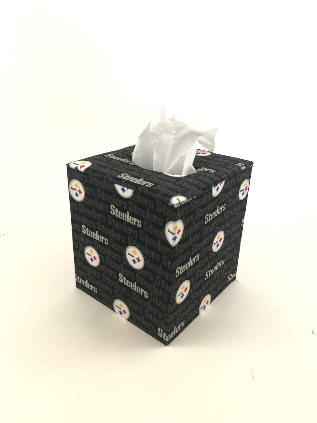 Tissue Box Cover Made With Pittsburgh Steelers Fabric - Etsy