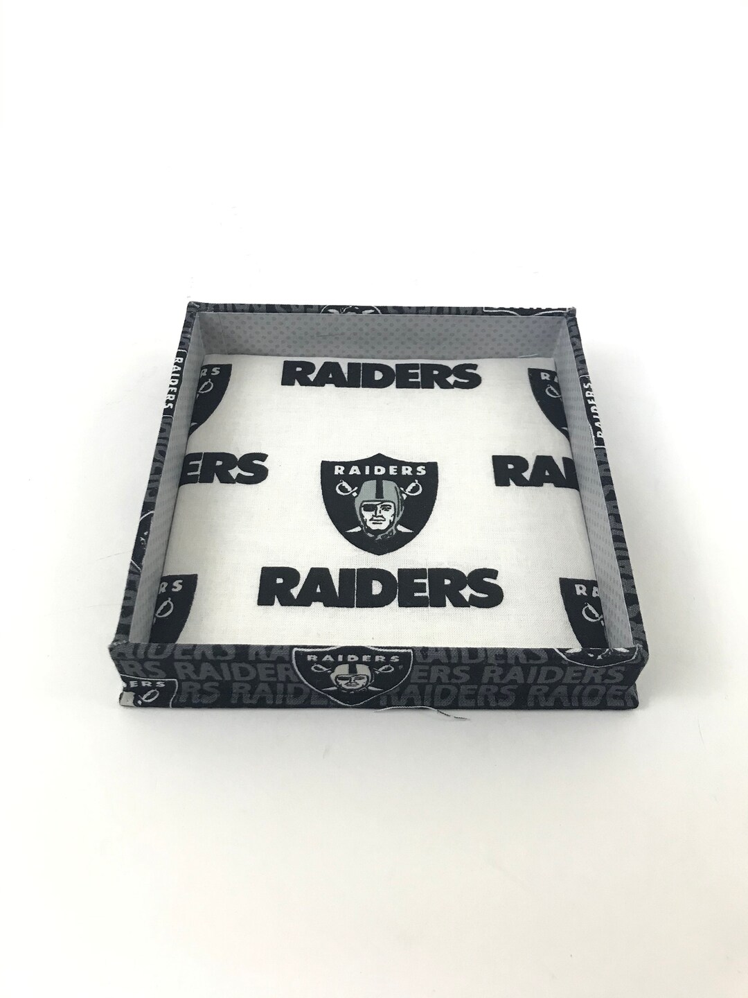Catchall Tray (square) Made With Las Vegas Raiders Fabric - Etsy
