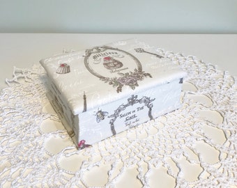 White Decorative Box - Etsy