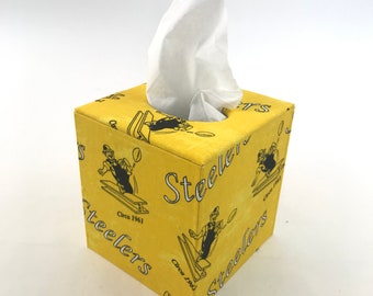 Steelers Tissue Box - Etsy