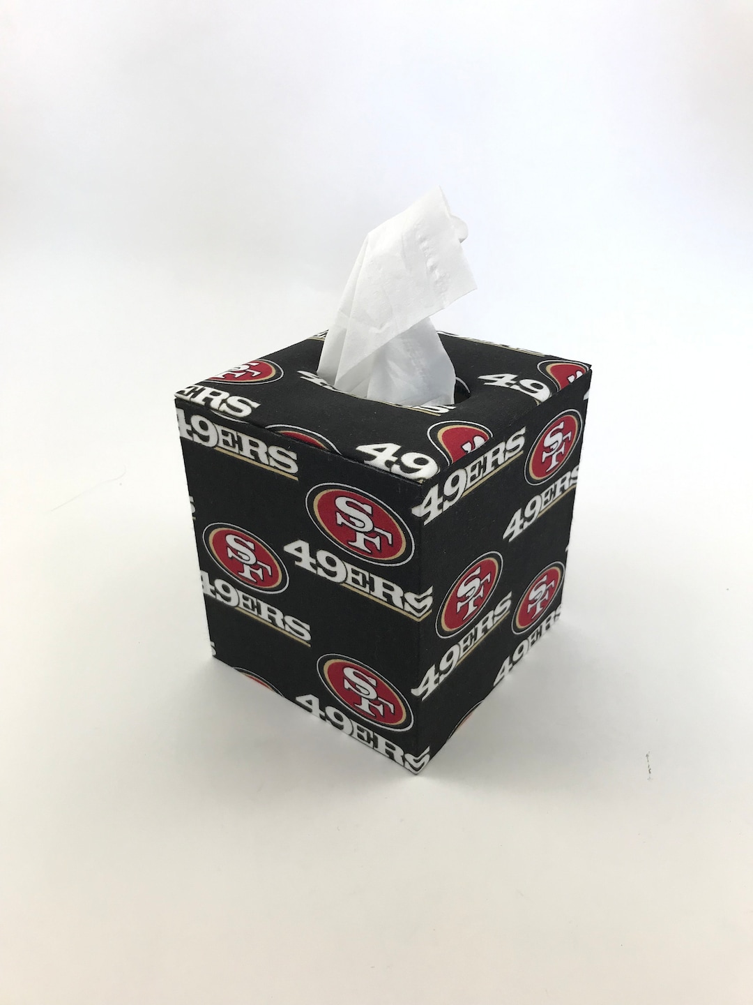 Tissue Box Cover Made With San Francisco 49ers Fabric - Etsy