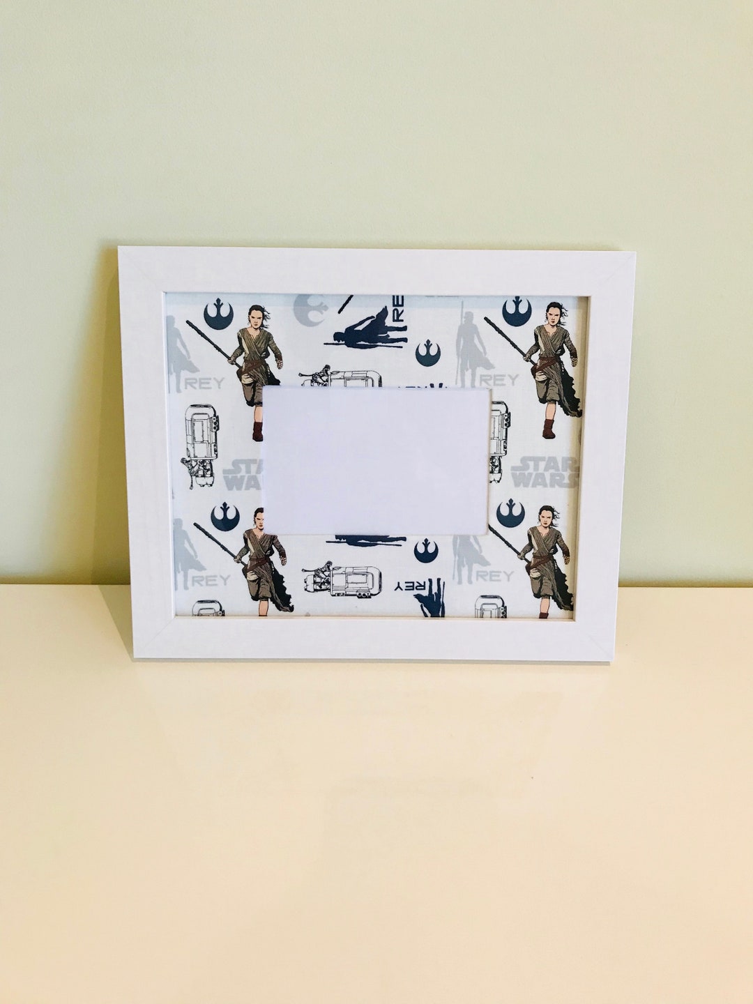 Photo Mat Made With Star Wars the Force Awakens Rey Fabric includes ...