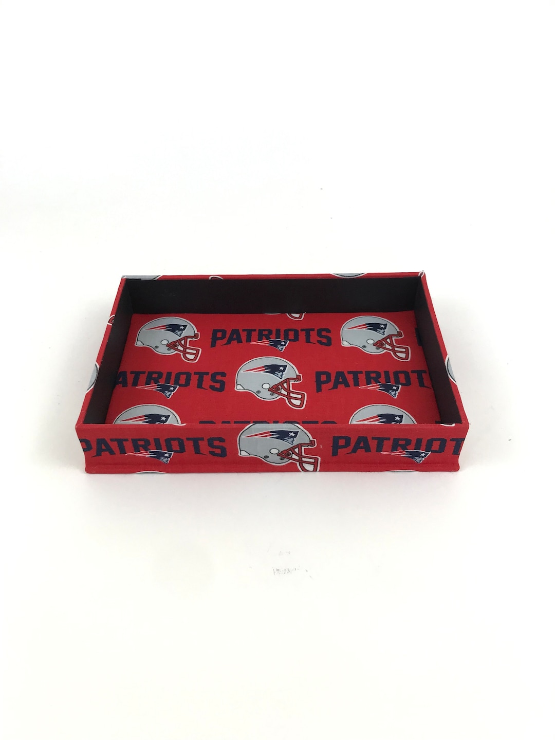 Catchall Tray Made With New England Patriots Fabric (rectangle ...