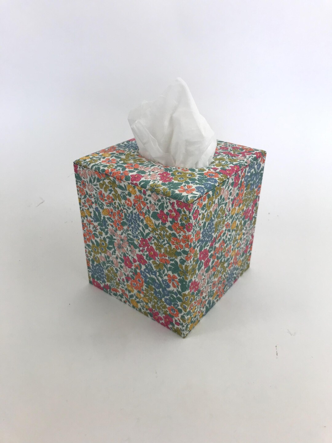 Tissue Box Cover Made With Floral Fabric (liberty of London) - Etsy