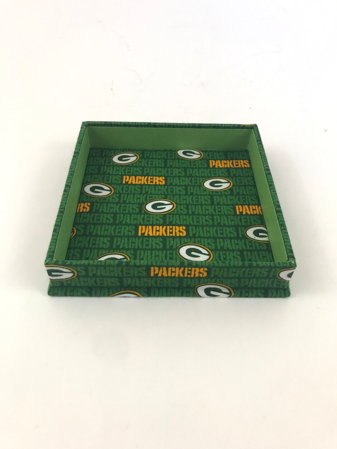 Catchall Tray (square) Made With Green Bay Packers Fabric - Etsy