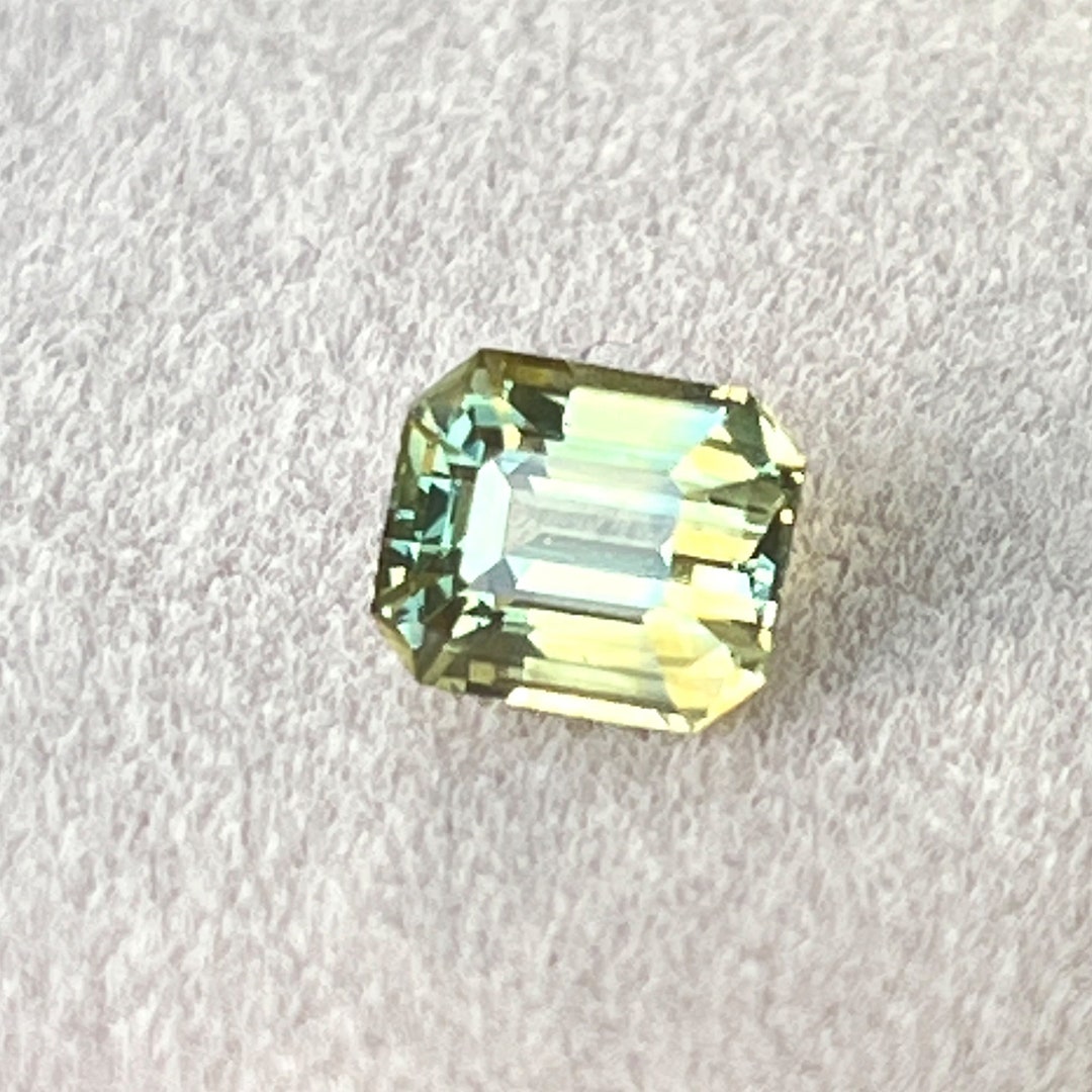 Bi Color Sapphire 1.50 Ct's , Bi Color Sapphire Ring, Parti Sapphire ...