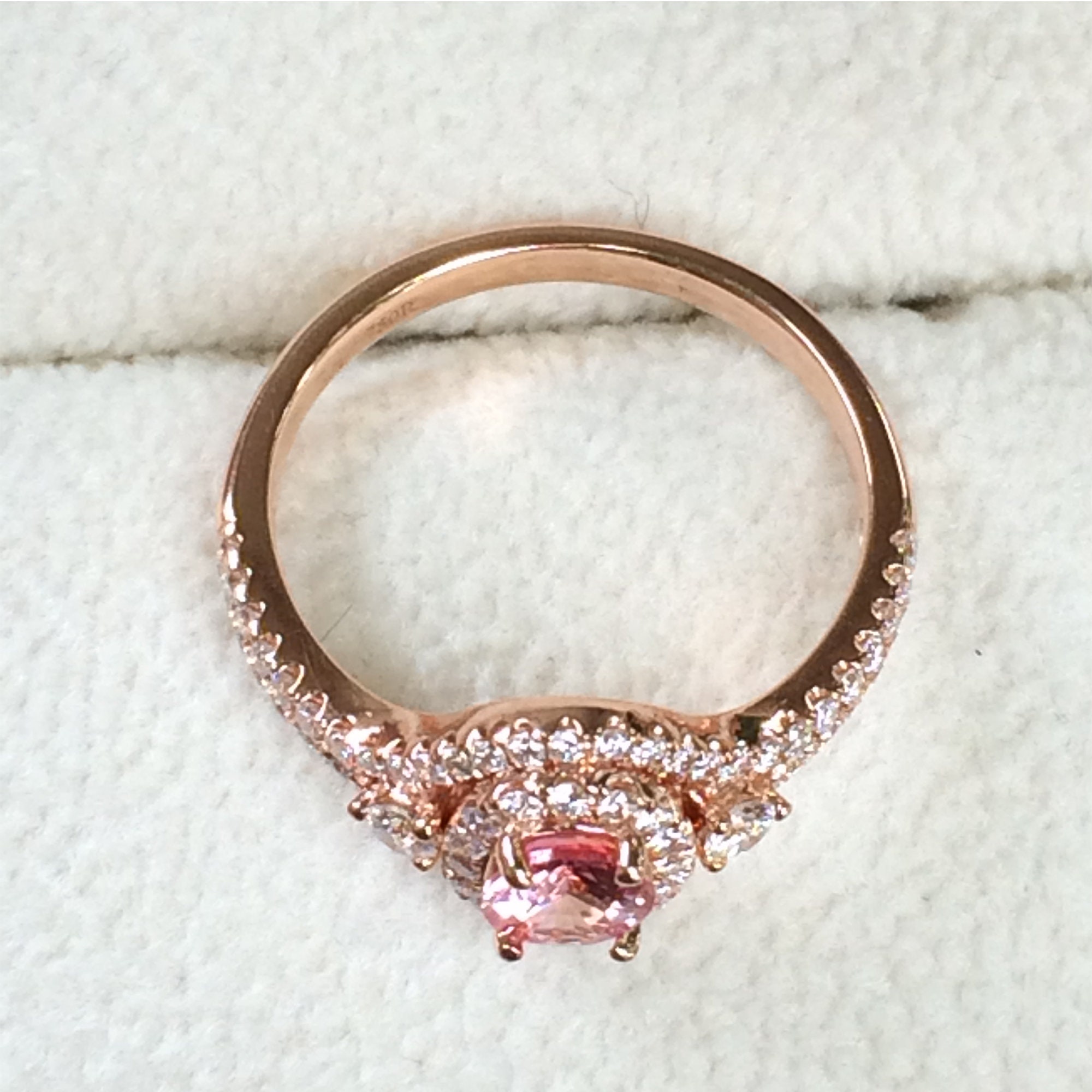 Rare Natural Padparadscha Sapphire Ring Unheated | Etsy