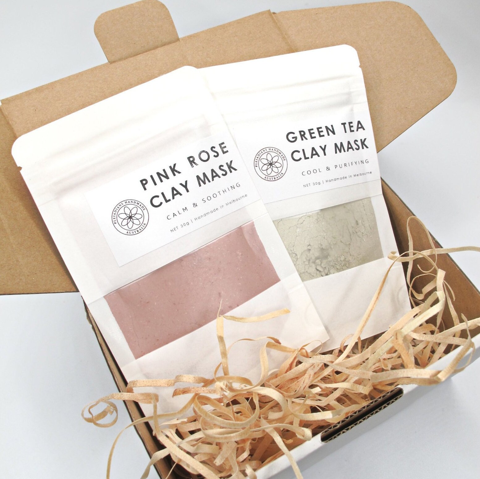 Facial Clay Mask Set - Etsy Australia