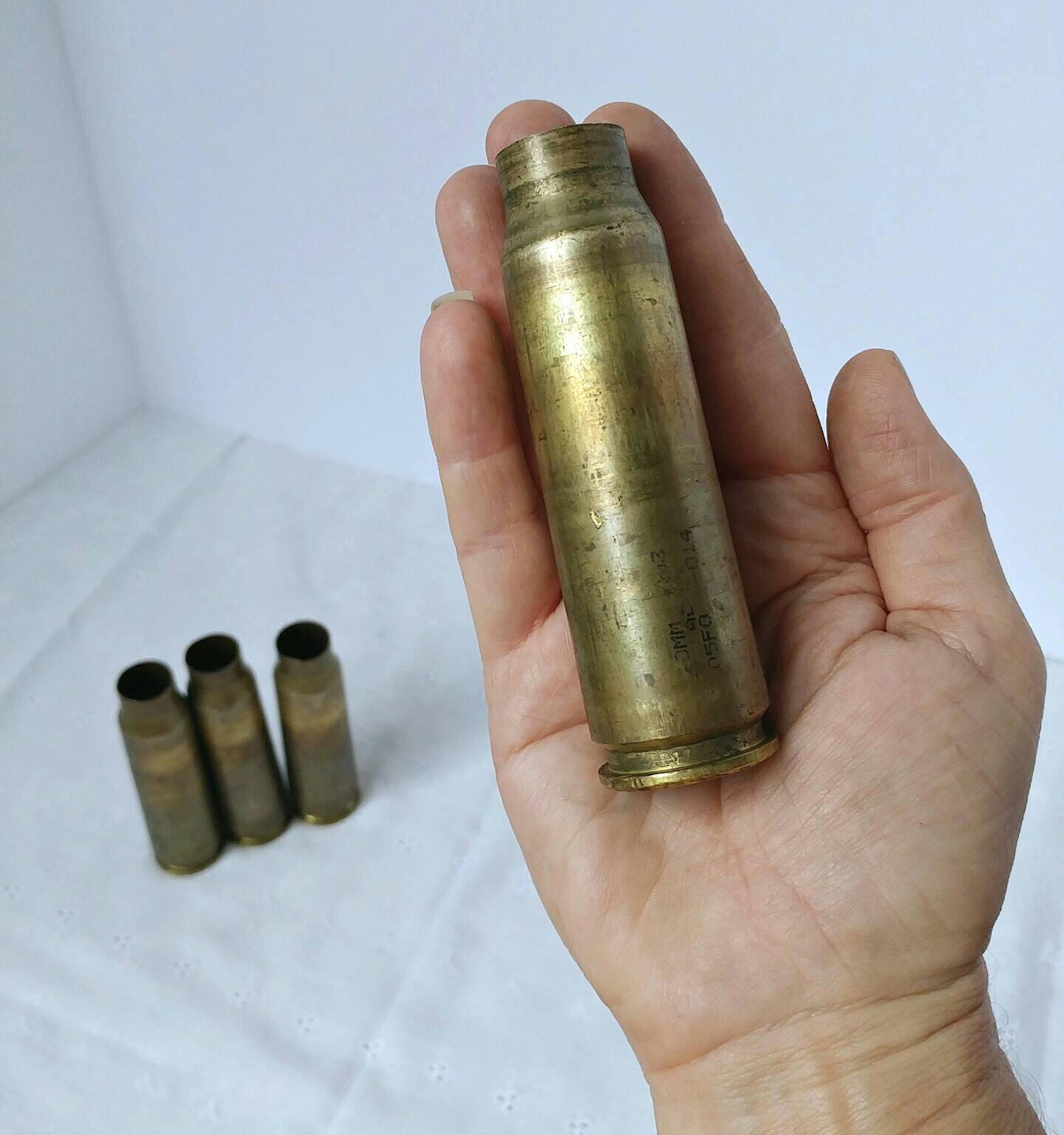 20mm Vulcan Cannon Brass Casing One 1 Raw Dirty Bullet | Etsy