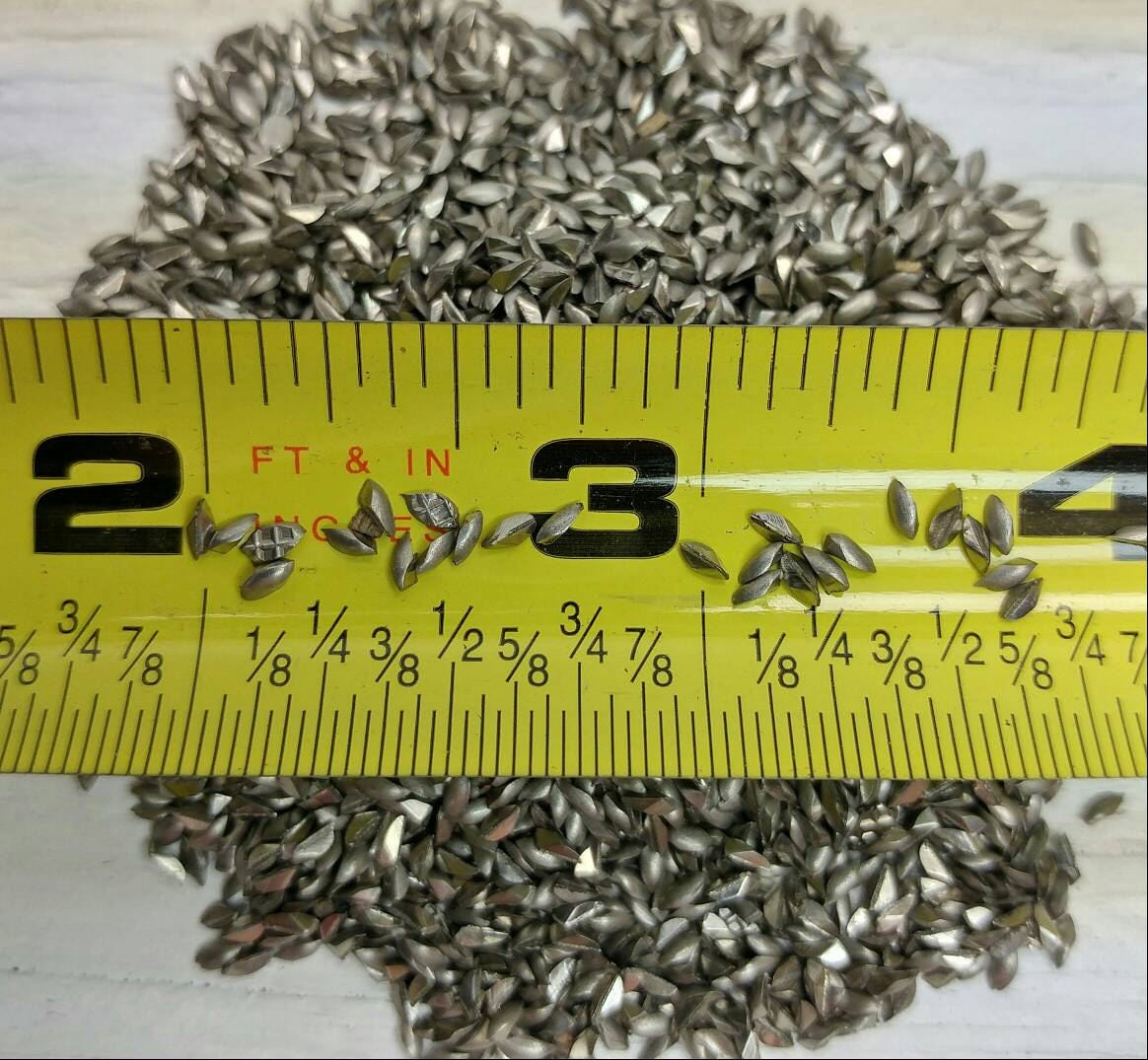 Stainless Steel Chip Media 10lbs Chips Brass Casing - Etsy