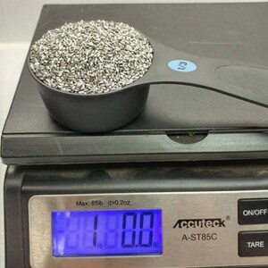 Stainless Steel Chips Wet Tumbling Media, 5 Lbs, DIY Metal Cleaning ...