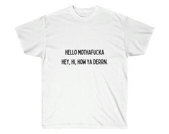 Hello Mf How Hi - Etsy