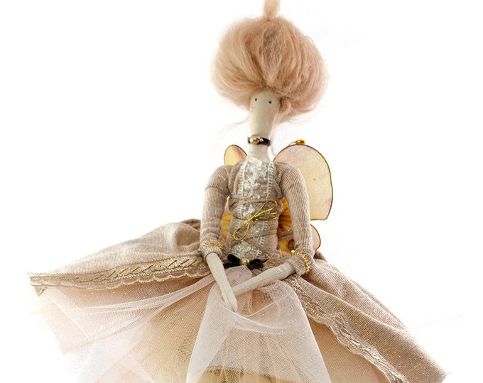 Fairy Tale Handmade Rag Doll Fabric Art Interior Home Decor - Etsy