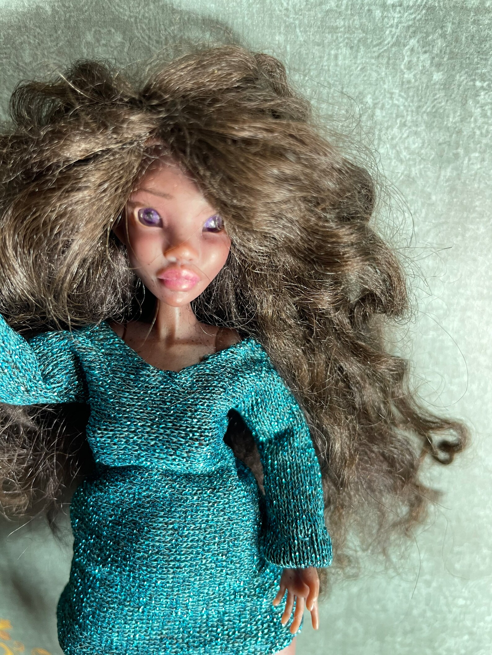 1/12 Plus Size BJD Doll With Wig Dress and Makeup - Etsy