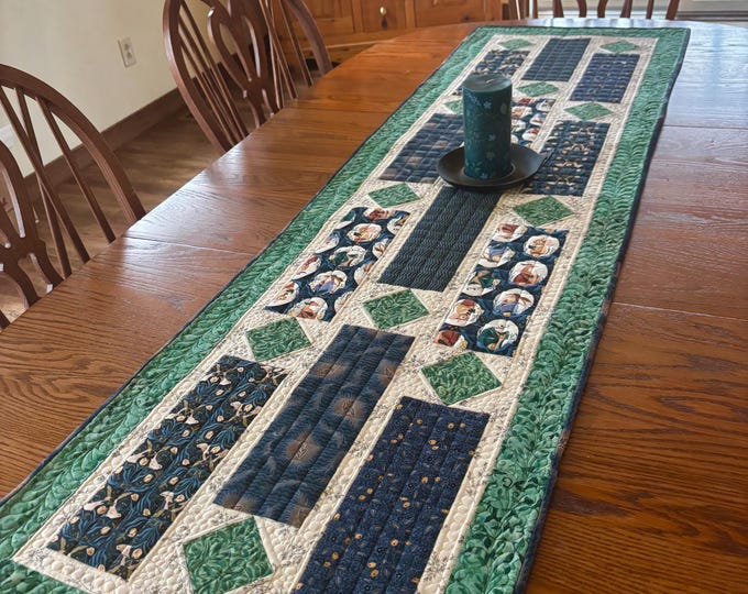 Quilted Table Runner - Etsy