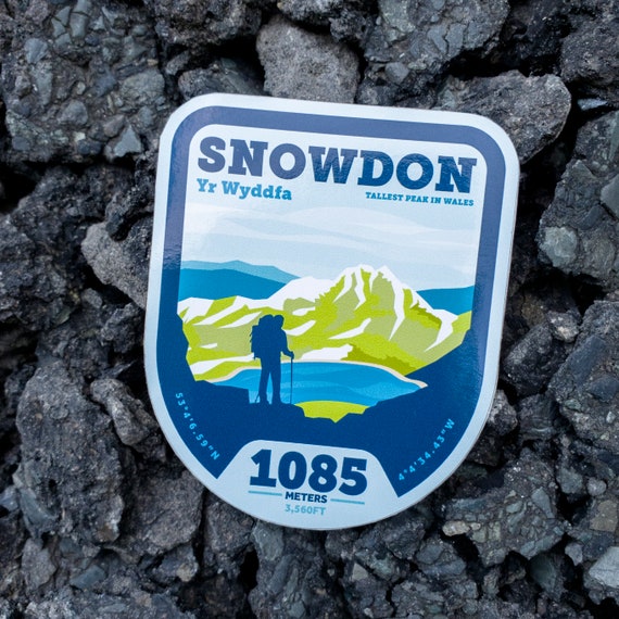 Snowdon Mountain Decal - Etsy