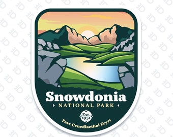 National Park Stickers - Etsy UK