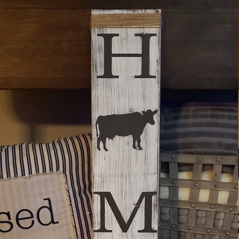 Rustic Home Sign - Etsy