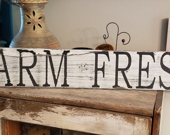 Rustic Farm Sign | Etsy