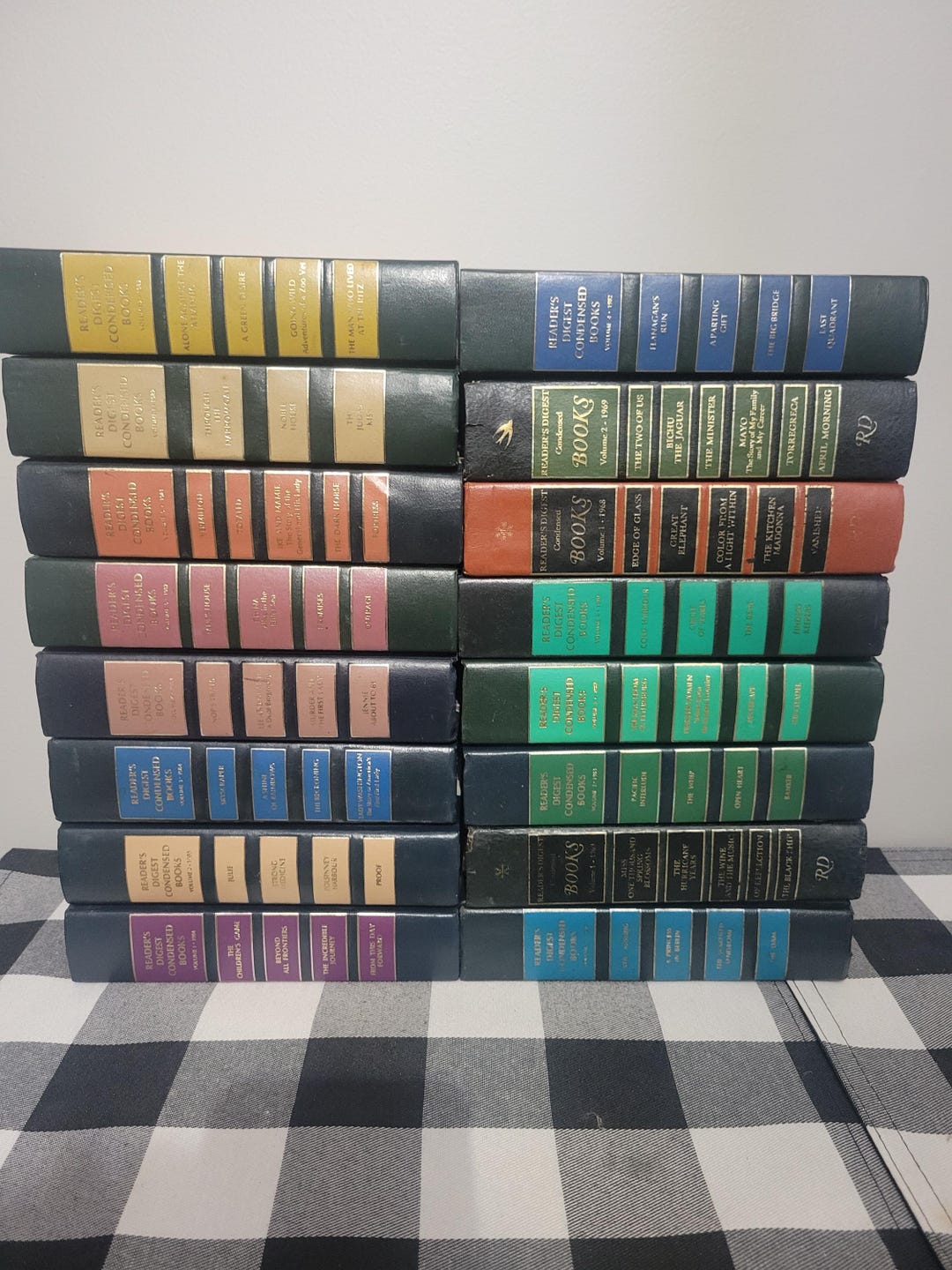 Lot of 16 Vintage Readers Digest Books, Years Range From 1968 1990 - Etsy