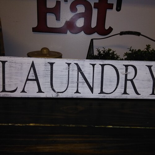 Rustic Farmhouse Laundry Room Sign Laundry Room Wall Decor | Etsy