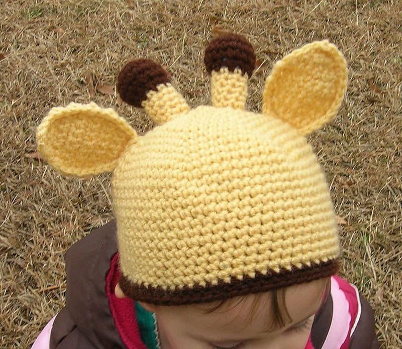Giraffe Hat Crochet Pattern, Sizes Newborn-10 Years - Etsy