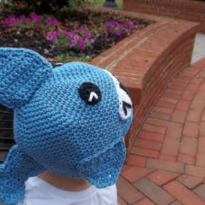 Jaws Shark Hat Crochet Pattern, Sizes Newborn-10 Years - Etsy