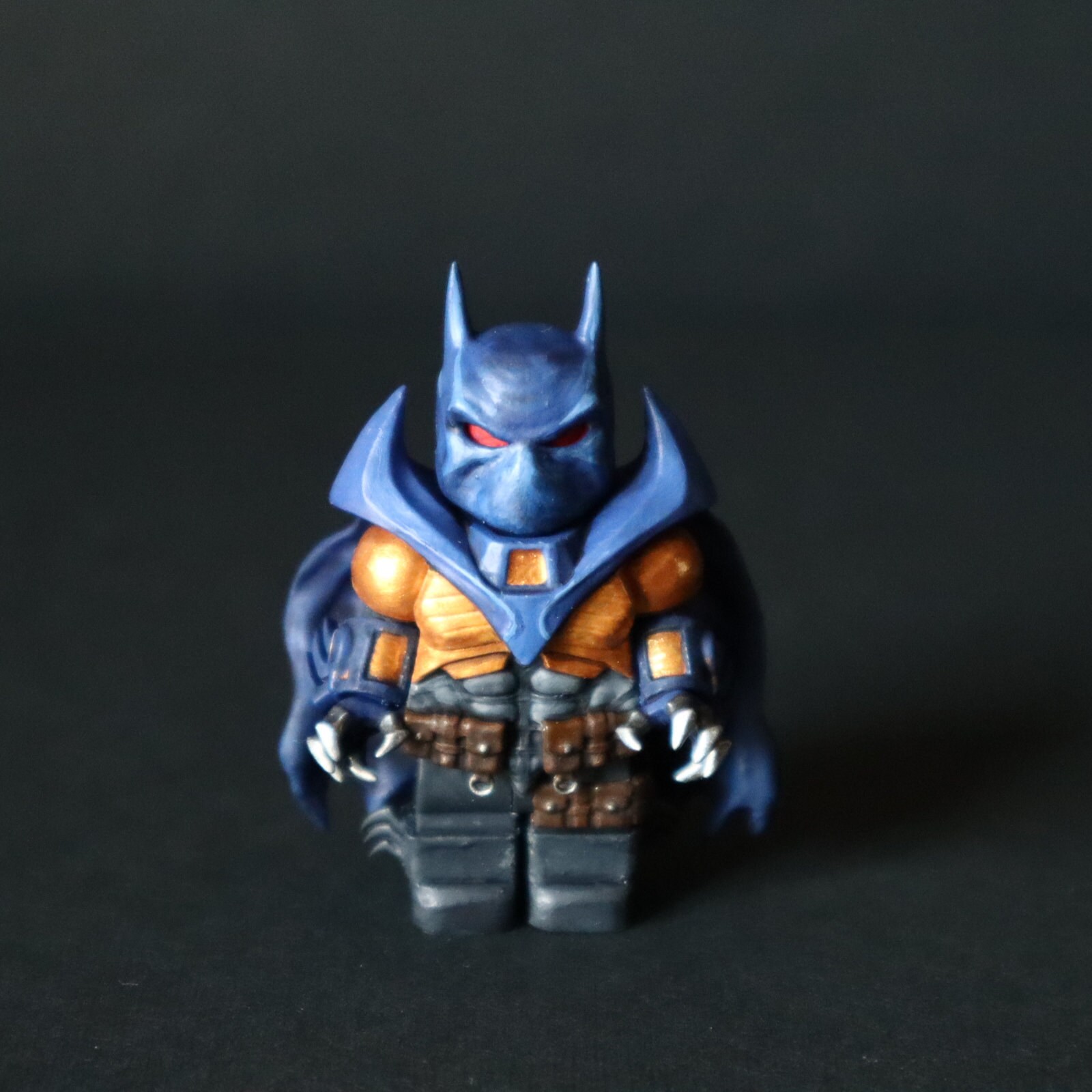 Custom Lego DC Batman Azrael Knightfall Minifigure | Etsy