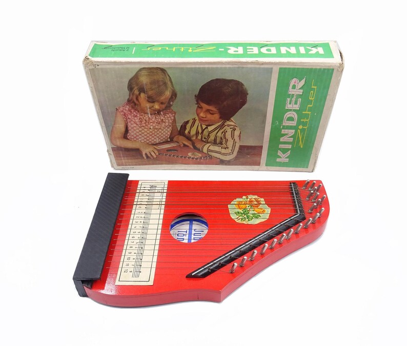 Vintage Germany Musical String Instrument Guitar Zither - Etsy