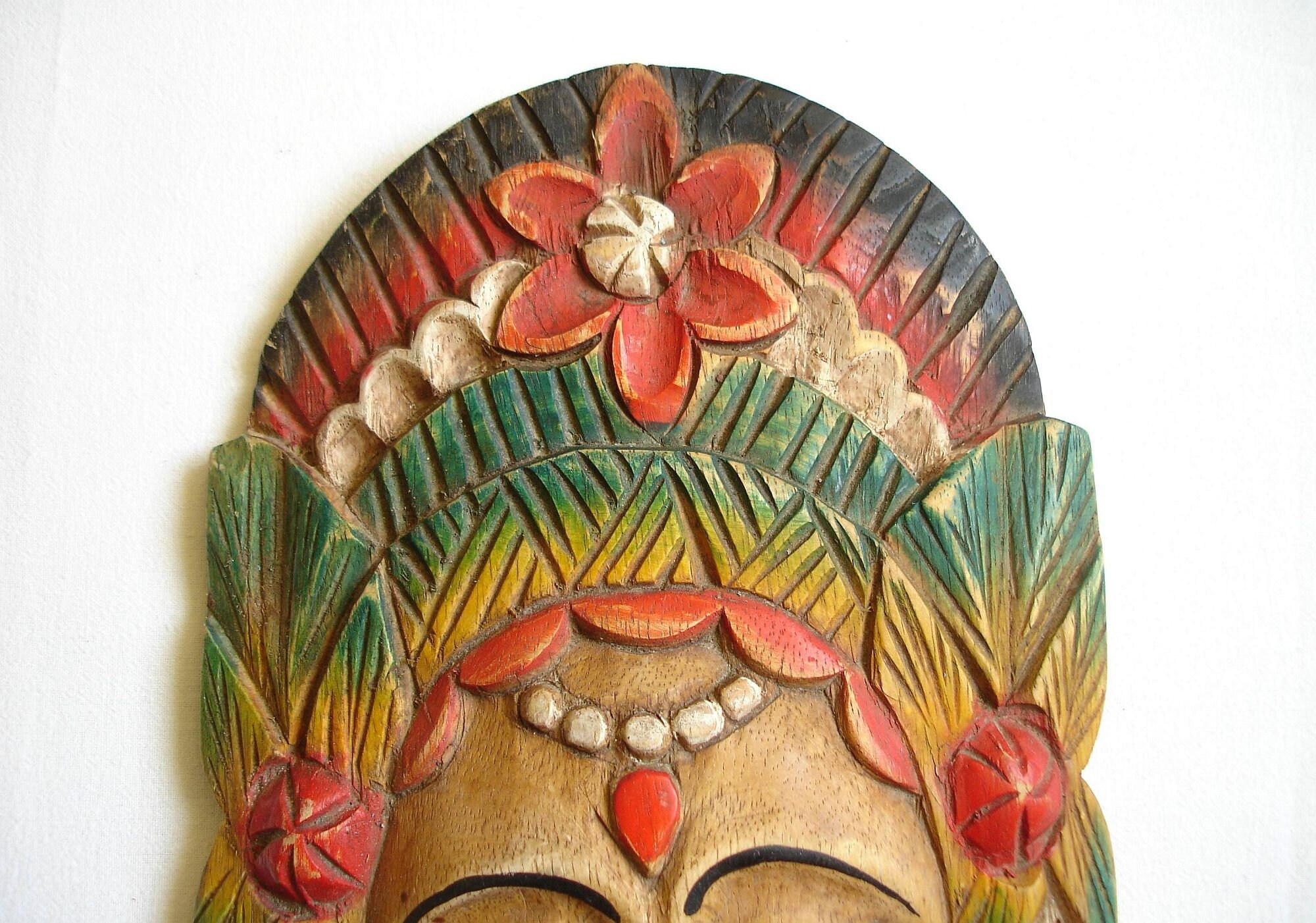 Vintage Bali Aga Hand Carved Wooden Mask Wooden Mask of - Etsy