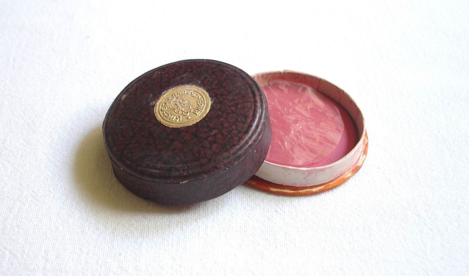 Vintage Face Powder Box REX 1930s - Etsy