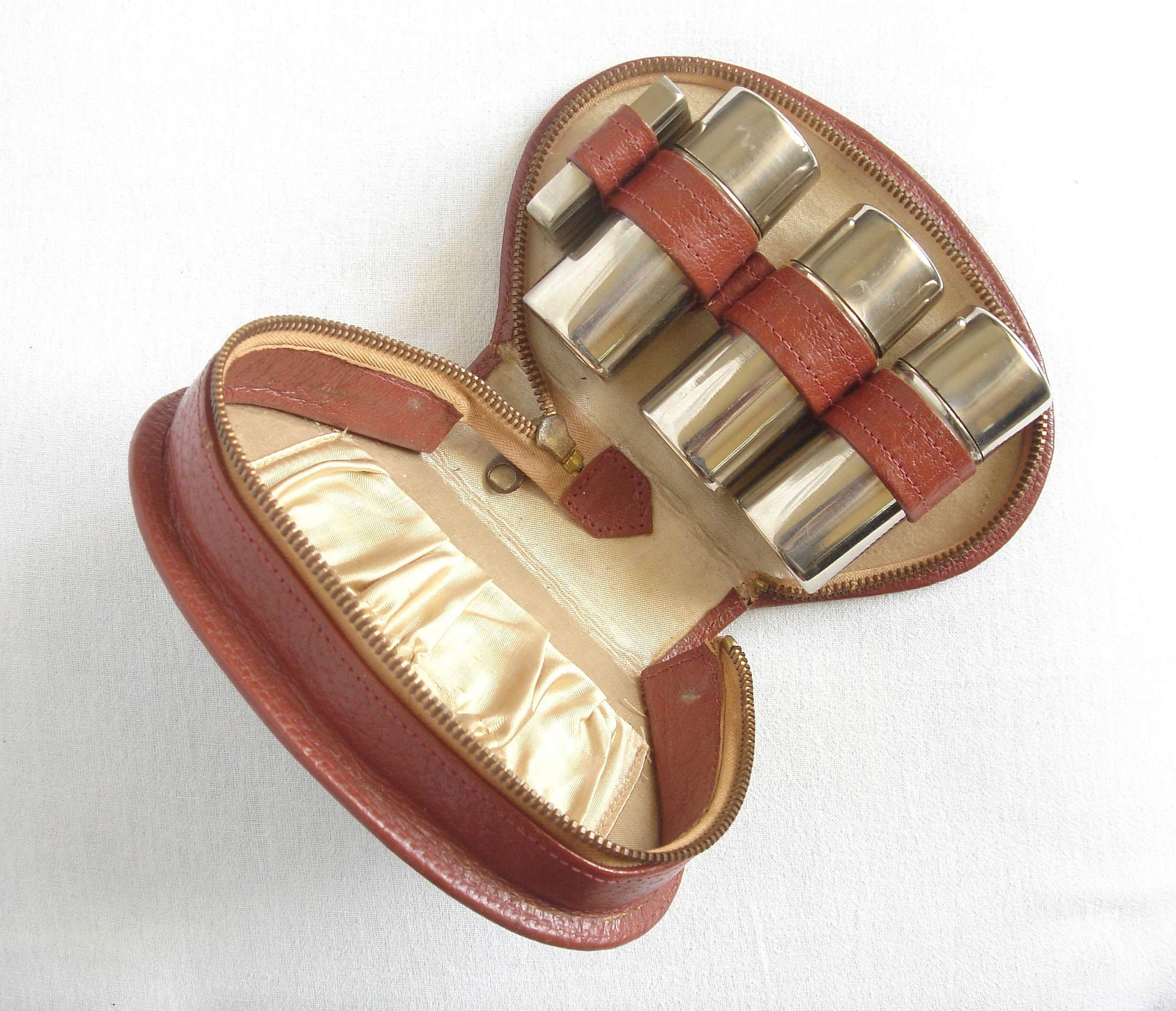 Vintage Men's Travel Shaving Set. 1970s Travel Shaving Kit - Etsy