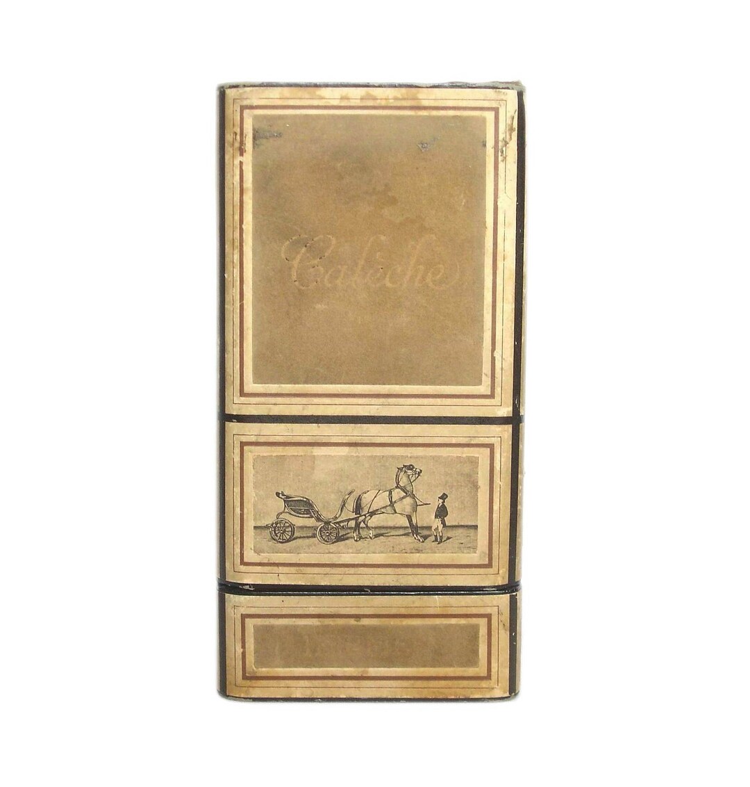 Vintage French Hermes Caleche Perfume Velvet Box 1960s - Etsy