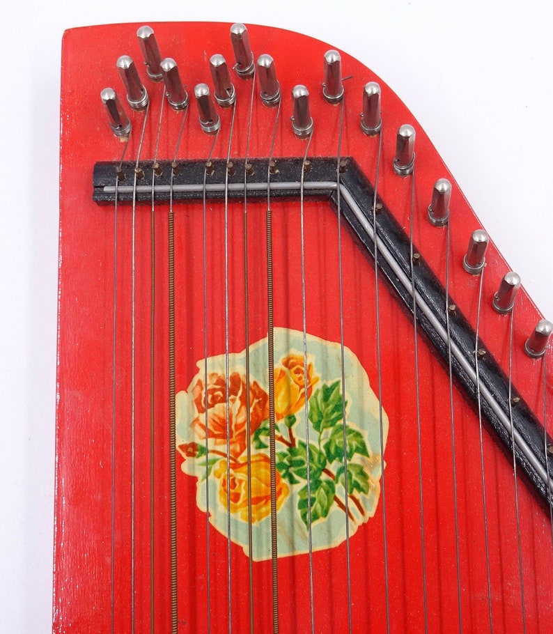 Vintage Germany Musical String Instrument Guitar Zither - Etsy